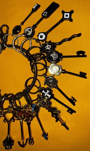 FairyTail Lucy Cosplay Key 25 Pieces Key Keys Anime Fairy Tale | eBay
