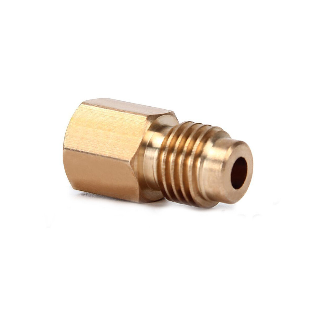 R134A-Vacuum Pump Adapter Connects 1/2" Acme to 1/4" Service Port Male ...