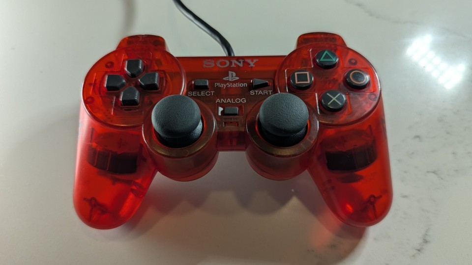 Lovingly Restored, Super-Clean Sony PlayStation2 PS2 Dualshock2 Wired Controller | eBay