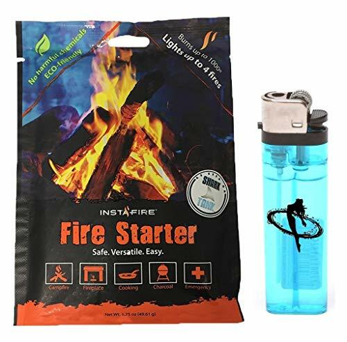 Instafire Fire Starter 8 Pack Bundle w/Exclusive Lighter | eBay