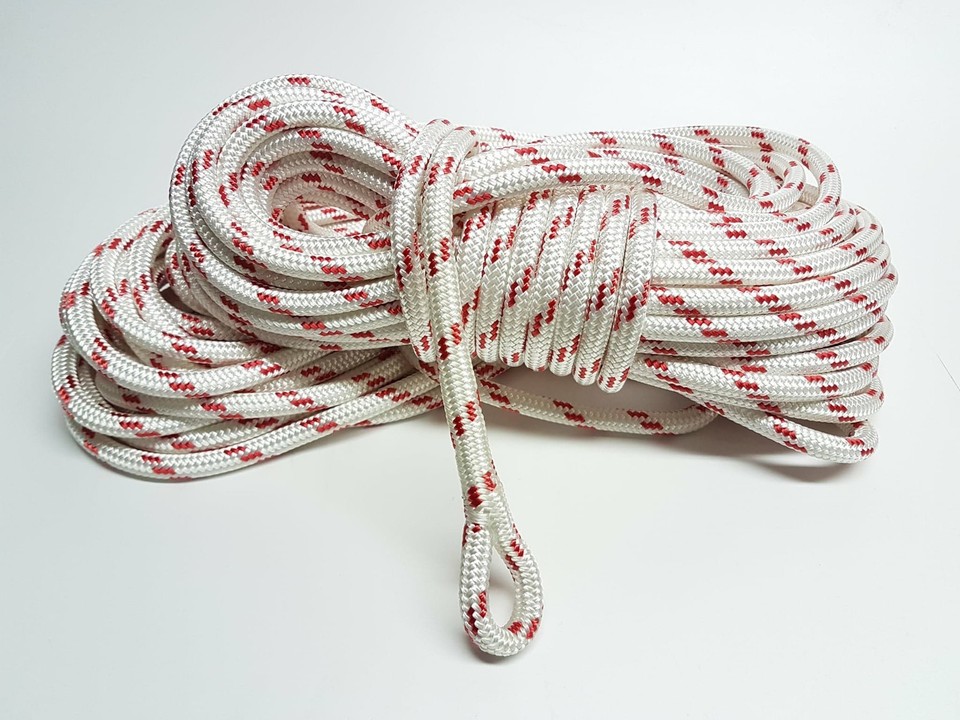 10mm, 12mm Polyester Braid on Braid marine boat yacht Ropes Spliced ...