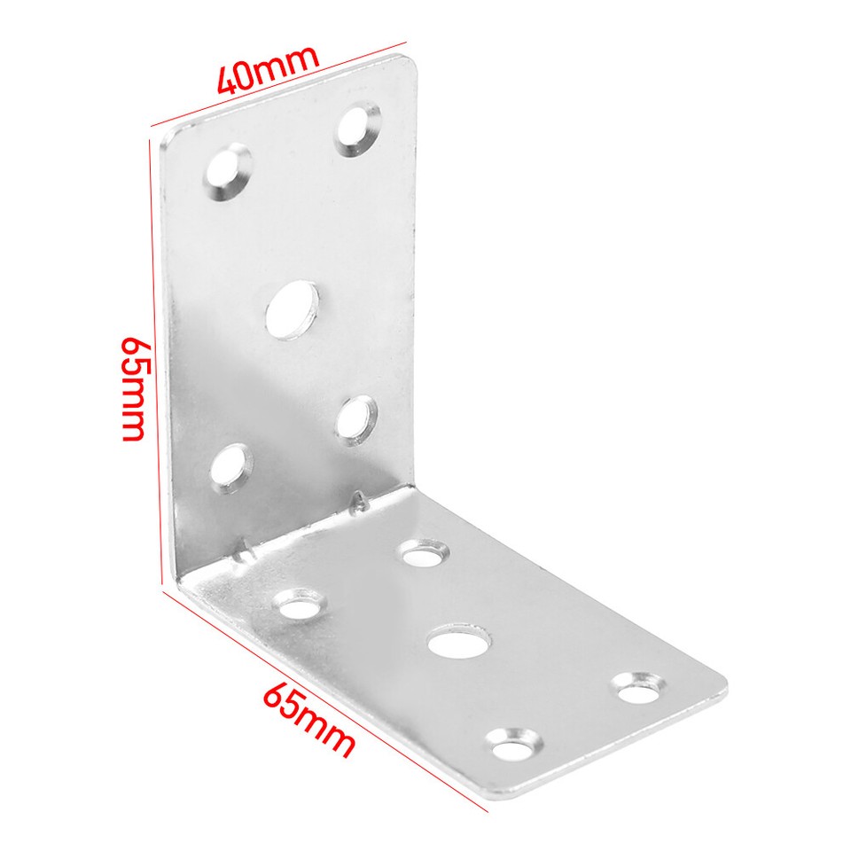 Angle Bracket Heavy Duty L Corner Braces Plates for Wood Steel ...