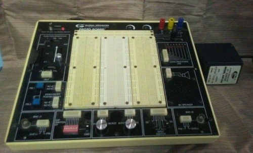 Global Specialties PB-503 Proto Board Analog & Digital Design Trainer ...