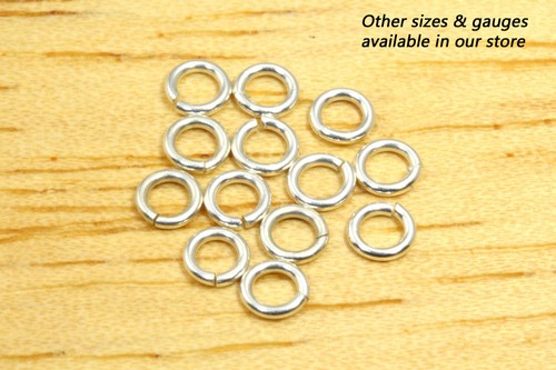 4.5mm 20g - 10pcs 935 Argentium Sterling Silver Open Jump Rings | eBay ...