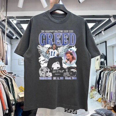 Creed Band Unisex T-Shirt, The Greatest Halftime Show Ever Creed unisex ...