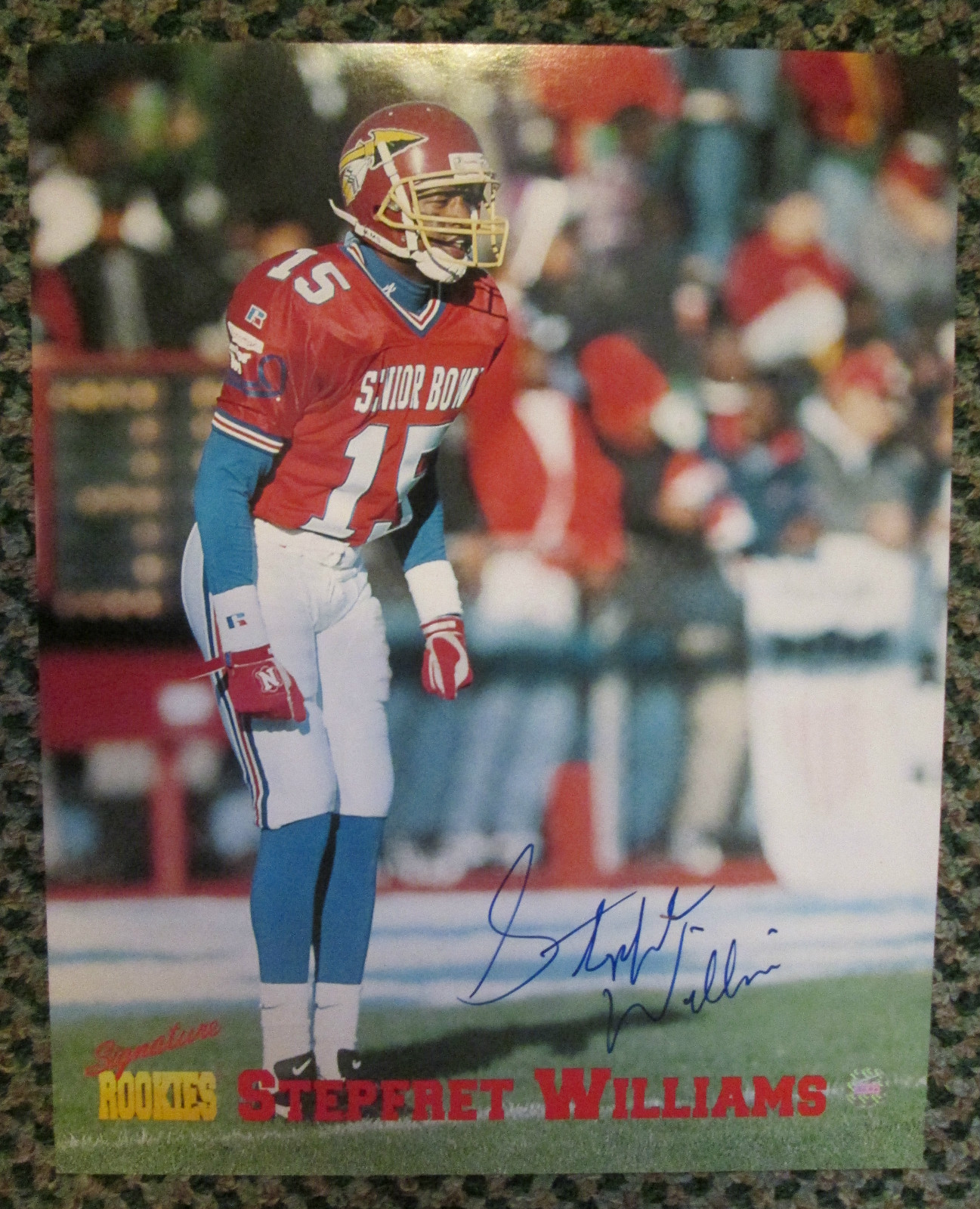 Signature Rookies 8x10 Auto STEPFRET WILLIAMS Cowboys SUPER RARE | eBay