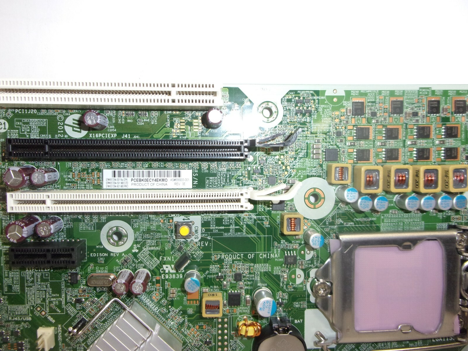 HP Compaq 8300 Elite SFF Desktop Motherboard 657094-001 656933-001 | eBay