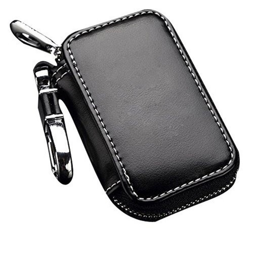 Car Remote Key Holder Cover Case Cowhide Leather Keychain For Various ...