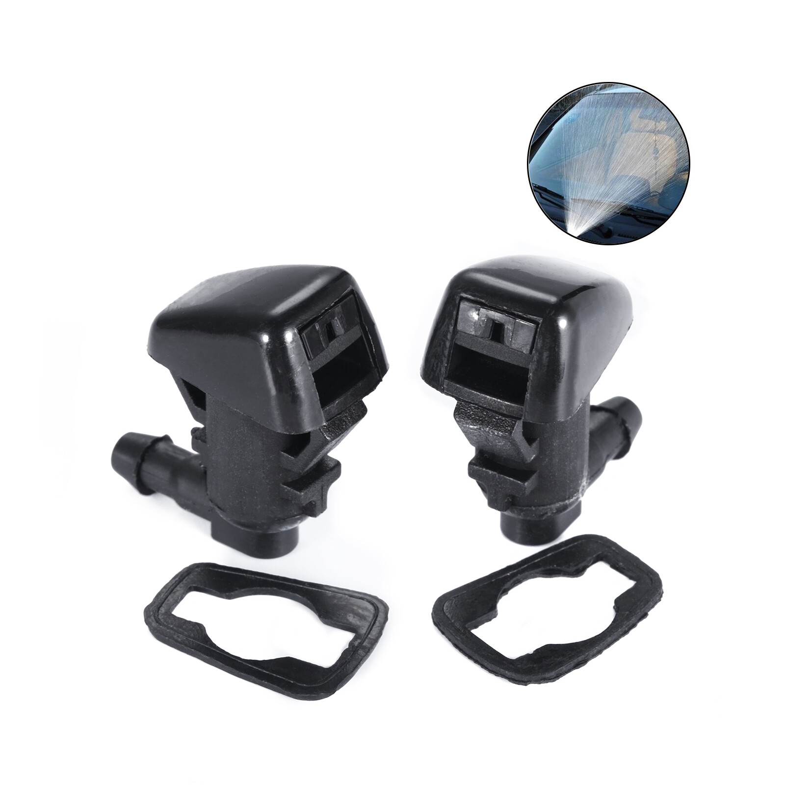 2Pcs Car Windshield Washer Nozzles 68260443AA for Jeep Grand Cherokee ...