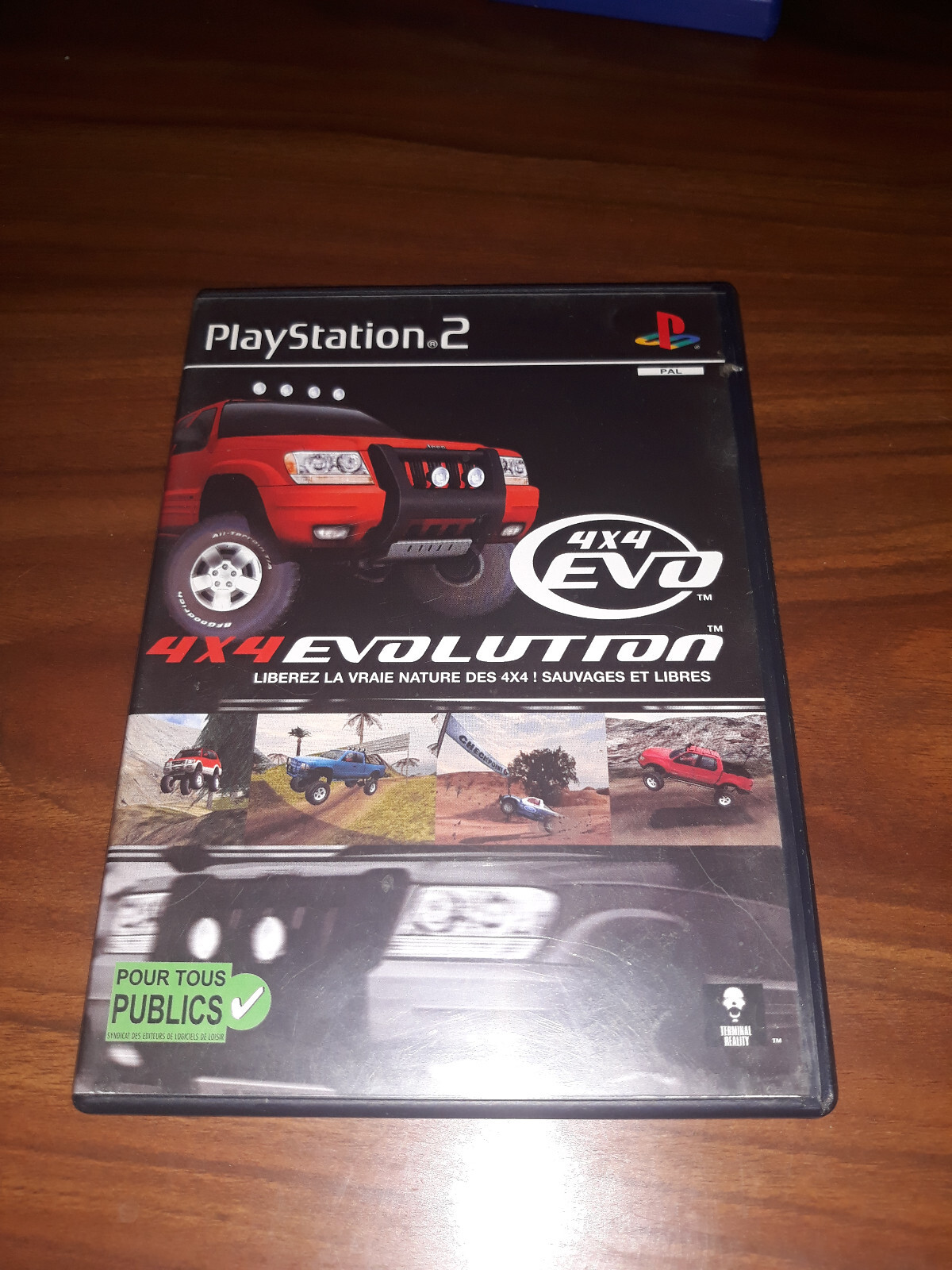 4x4 Evolution PlayStation 2 PAL - Prix - Photo - Présentation