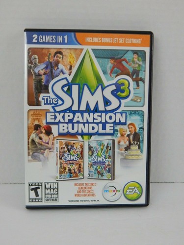 The Sims 3 ~ Expansion Bundle * 2 Games in 1 | eBay