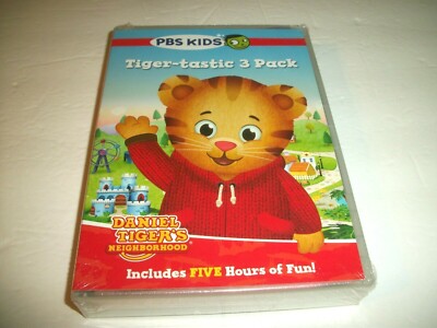 PBS Daniel Tigers Neighborhood: Tiger-Tastic 3 Pack (DVD, 2015, 3-Disc ...