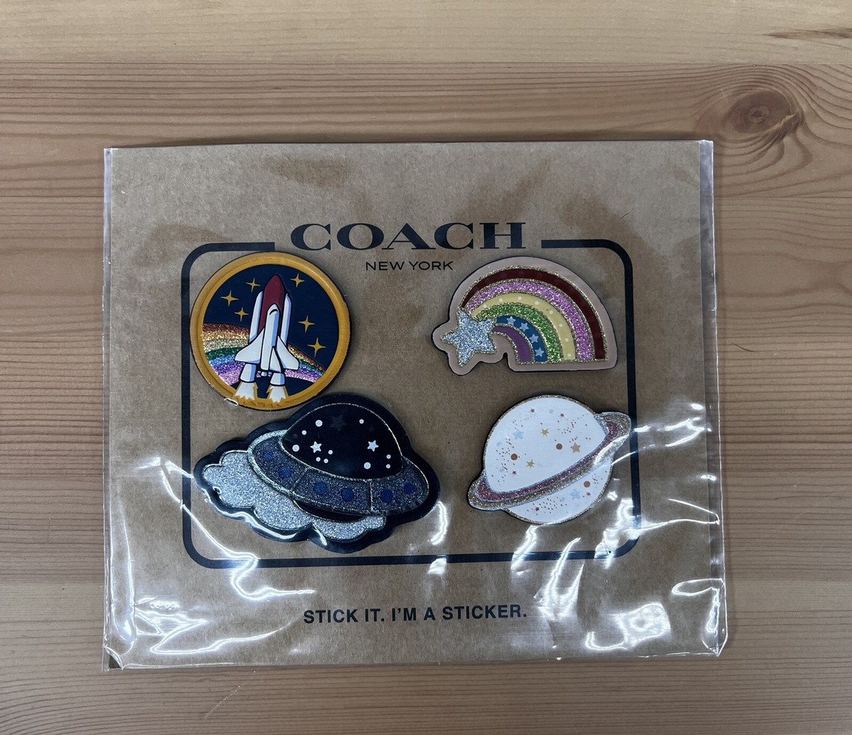 Nasa Stickers Galactic Glitter NASA Sticker – Of Aspen Curated Gifts