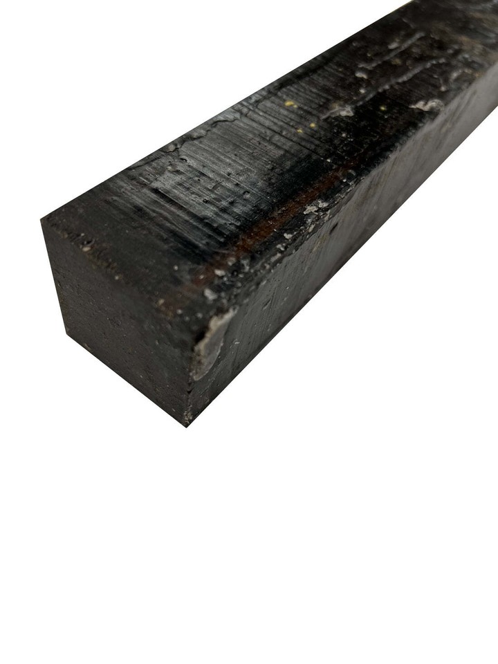 Gaboon Ebony Turning Blank Spindle Square Wood Block Lathe 1-1/2" x 1-1 ...