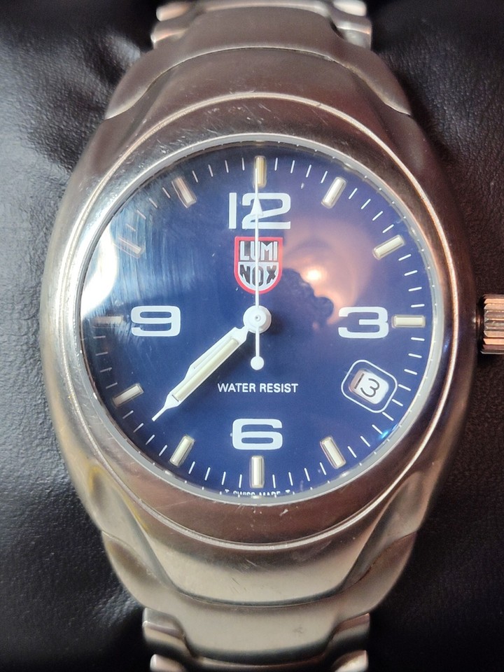 Very Rare Luminox Swiss Sapphire Crystal Watch Titanium Case(WORKS) New ...
