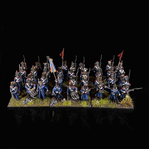 Victrix 28mm Napoleonic French Middle Guard Grenadiers well painted ...