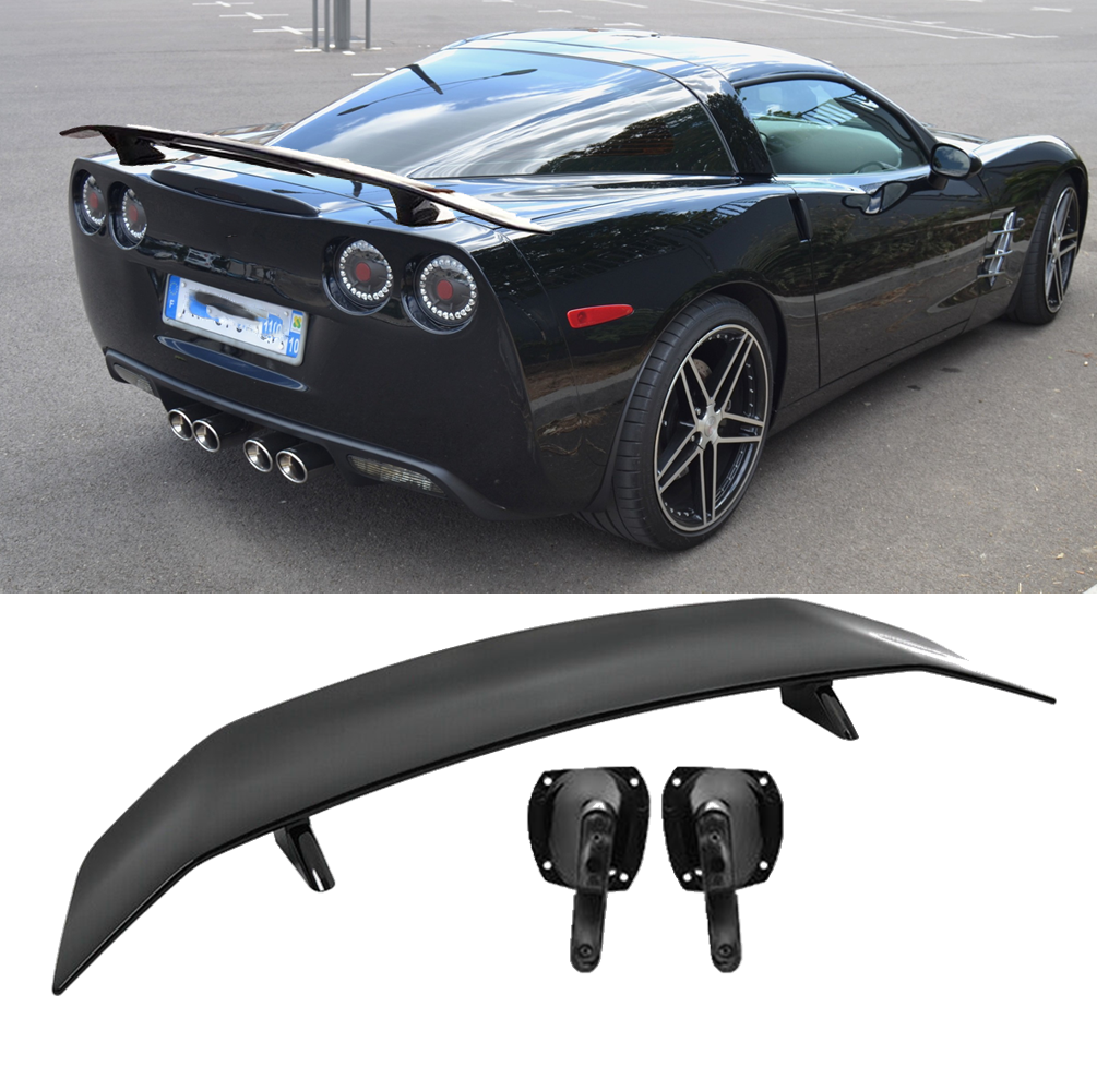 Rear Trunk Spoiler Wing Racing 46'' GT-Style Glossy For Chevy Corvette ...