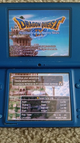 Dragon Quest IX: Sentinels of the Starry Skies (Nintendo DS, 2010) Game ...