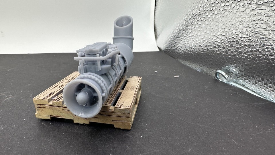 1/25 scale jet engine second 2nd Version | eBay