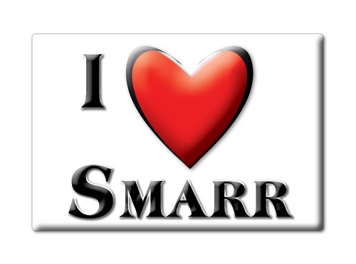 Smarr, Monroe County, Georgia - Fridge Magnet I Love Souvenir Usa Gift ...