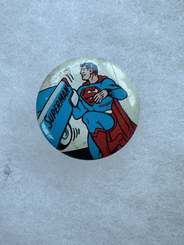 VINTAGE SUPERMAN PINBACK BUTTON C. 1940 Rare | eBay