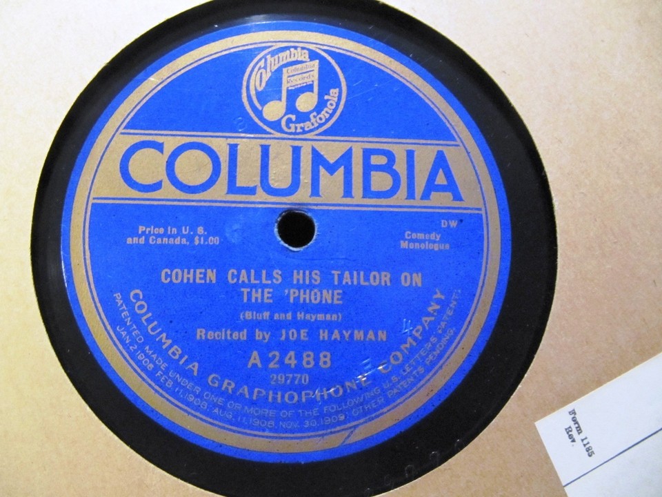 1917 Jewish Humor COHEN Calls HIS TAYLOR ON THE PHONE/ Real Estate ...