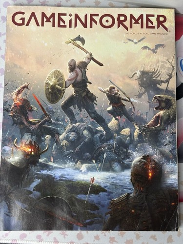 Game Informer Magazine Lot Of 4 Issues 289,260,292,298 God Of War, E3 ...