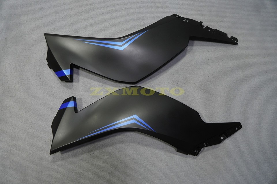 For Kawasaki Ninja ZX6R 2024 2025 Matte Blue Black Fairing Kit +Tank ...