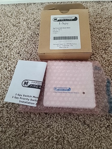 Priority Switch Monitor Module Fire Alarm Harrington I-Spy IS812 Made ...