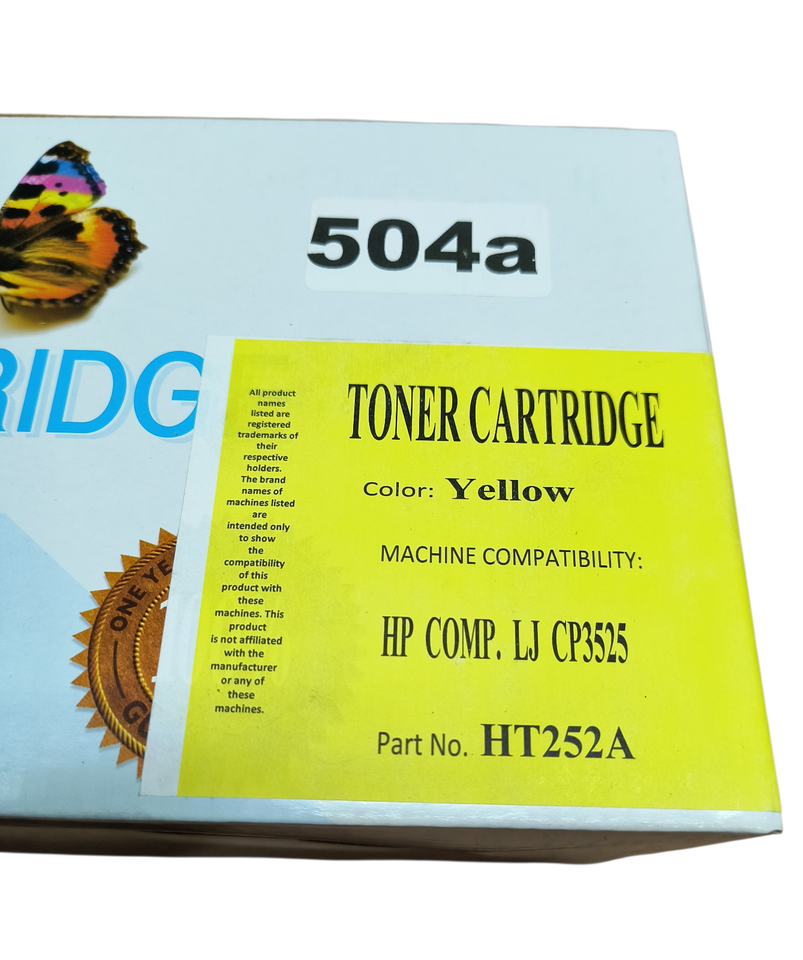 HP Replacement 504a, Yellow Toner Cartridge 7,00 Pages | eBay