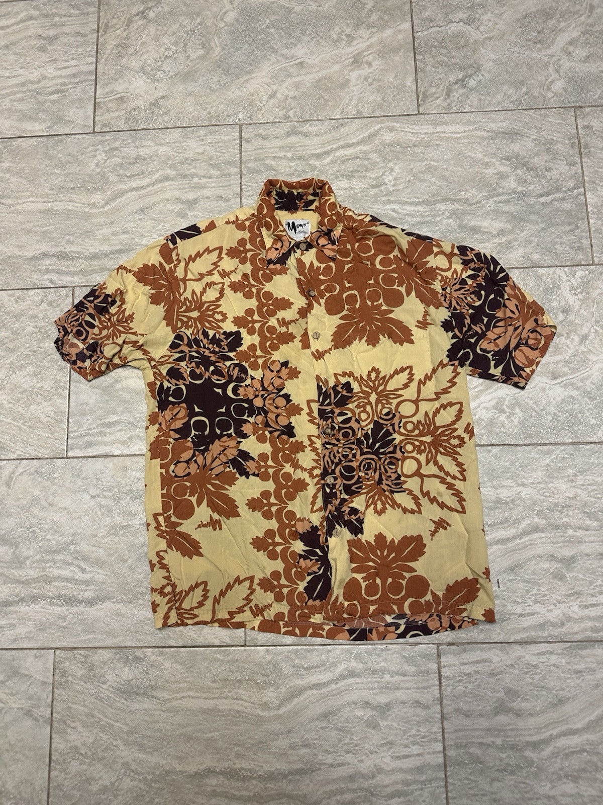 Vintage Mamo Howell Hawaiian Shirt Size Small Retro … - Gem