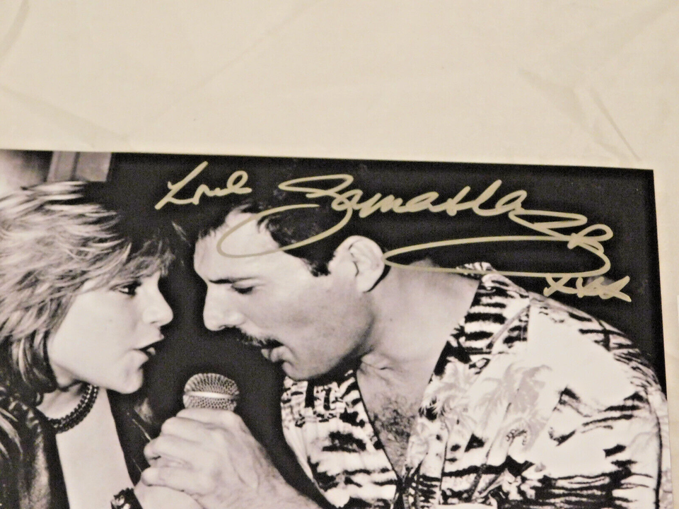 SAMANTHA FOX Signed / Autographed 8x10 Photo w/ Freddie Mercury JSA COA ...