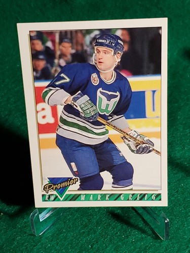 1993-94 Topps Premier Mark Greig Hartford Whalers #301 | eBay