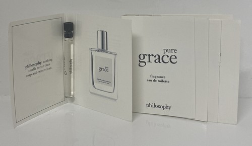 5X Philosophy Pure Grace EDT Eau de Toilette Vial sample 1.5 ml .05 fl oz | eBay