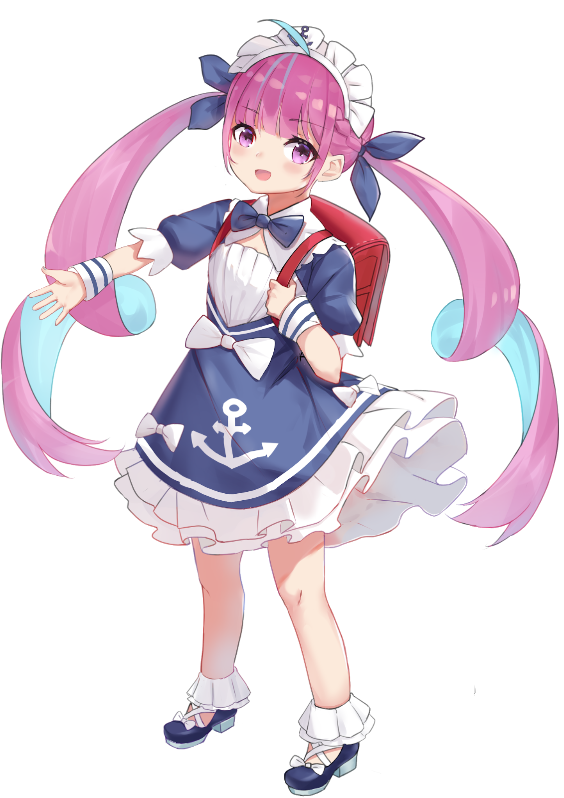 Minato Aqua Vtuber V3 Weatherproof Anime Sticker 6" Car Decal | eBay