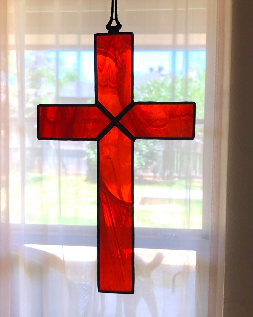 Stained Glass Windows Cross