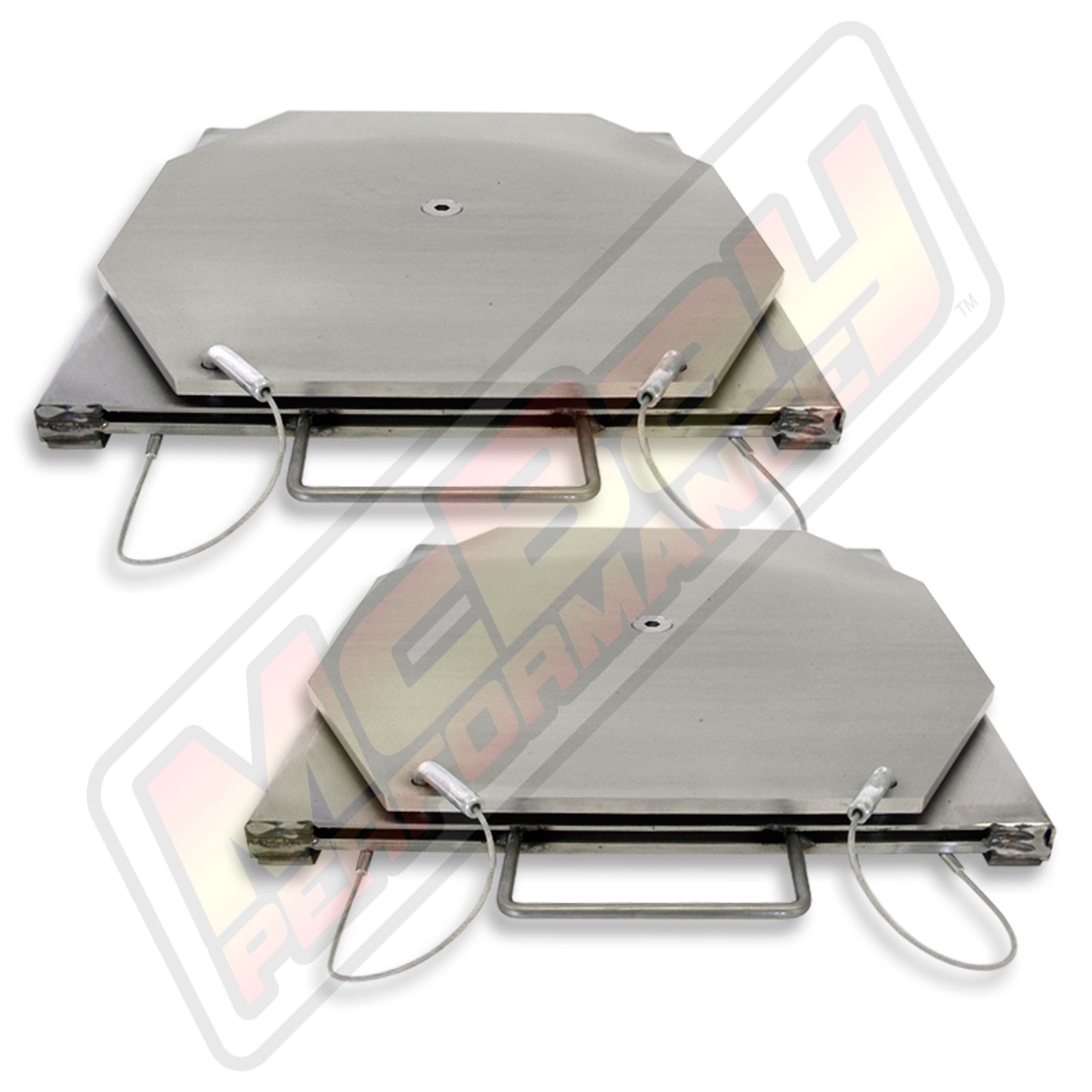 Stainless Steel Turn Plate Table Set Car & Light Truck Alignment Rack ...