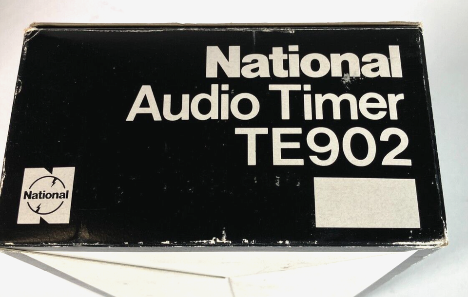 Vintage National Technics Audio Timer TE 902 All Electronic Timer US ...