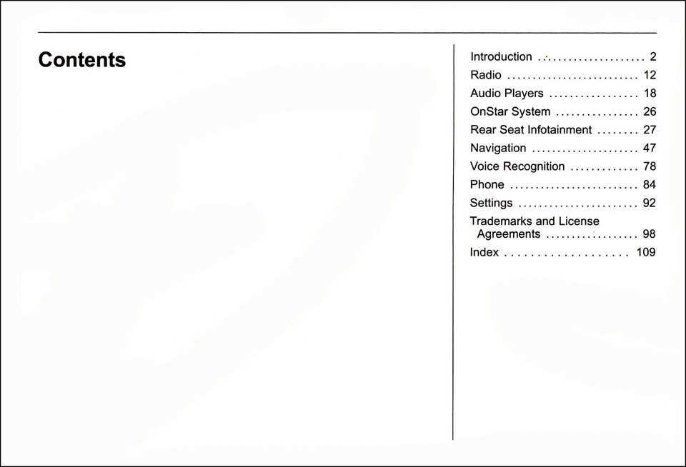 2017 GMC IntelliLink Infotainment Owners Manual Navigation System Radio ...