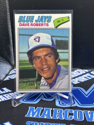 1977 Topps Baseball Dave Roberts Card #537 Toronto Blue Jays EX++ | eBay