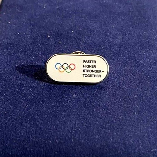 PARIS 2024 OLYMPIC GAMES IOC PIN / FASTER HIGHER STRONGER™ TOGETHER ...
