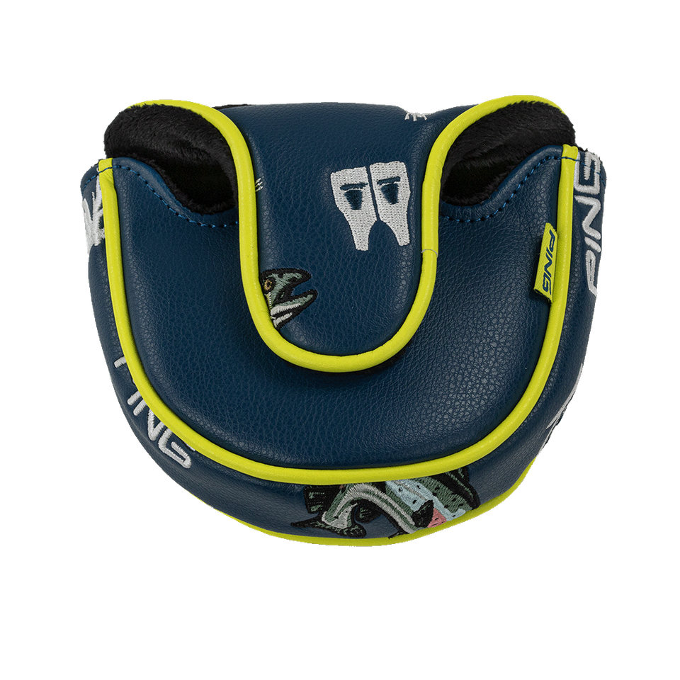 Ping Golf Snap Hook Trout Putter Headcover Mallet Type 36749-01 Japan ...