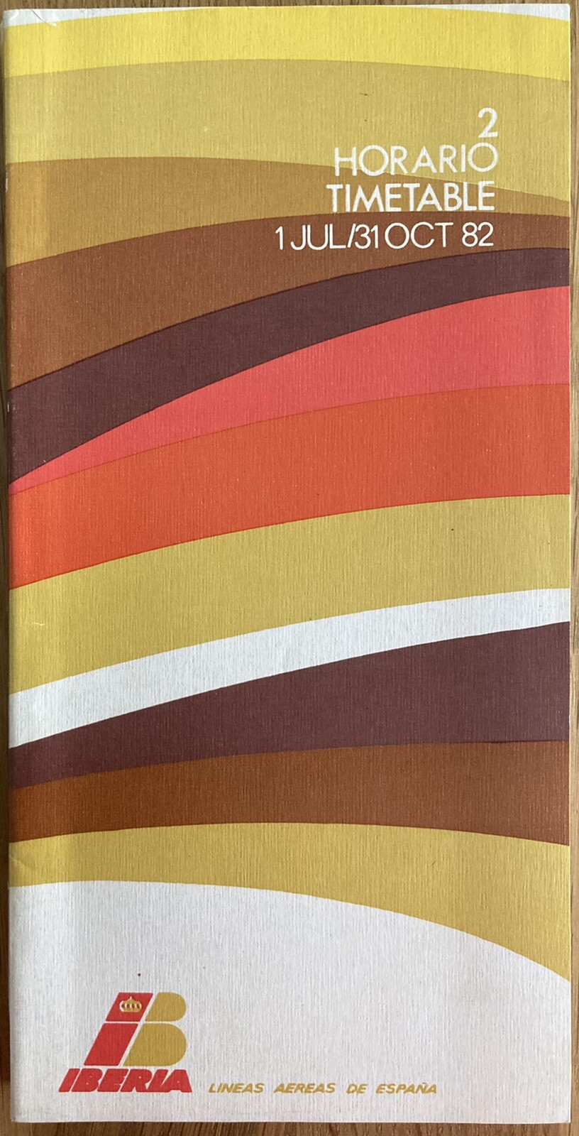 IBERIA AIRLINES TIMETABLE SUMMER 1982 EDT2. B747 DC8 ROUTE MAP | eBay