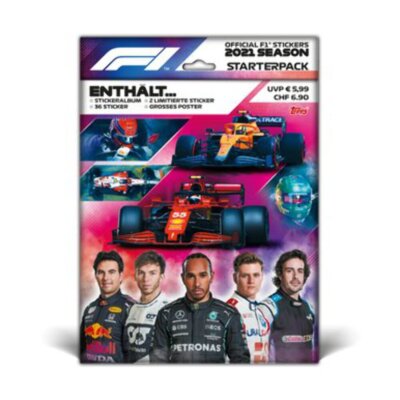 2021 Panini Formula 1 Racing Sticker & Card Collection Album | eBay