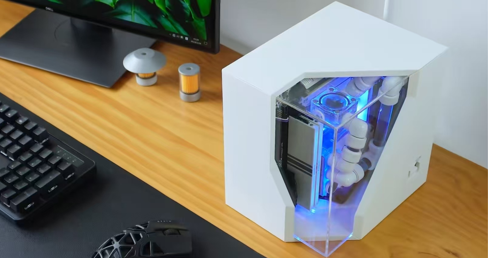 Unique ITX case, Computer Case, 3D print PC case, Desktop Accessoy ...