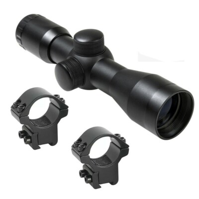 Compact 4x30 Scope + Ring Mounts Fits Marlin Henry 22 Classic Lever ...