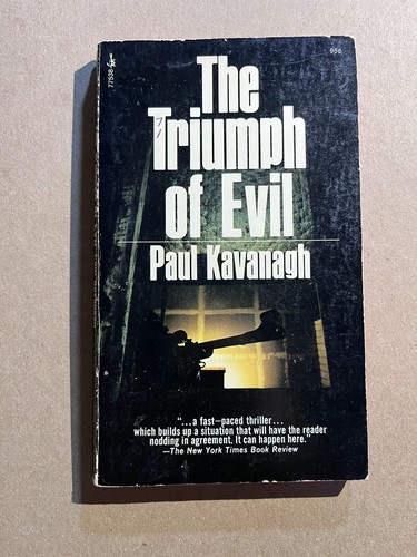 THE TRIUMPH OF EVIL by Paul Kavanagh (Lawrence Block) 1972 Pocket ...
