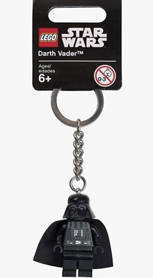 LEGO Star Wars DARTH VADER Minifigure Keychain New Item #850996 Genuine ...