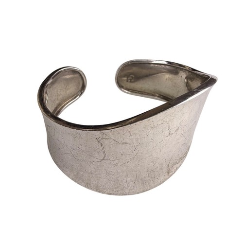 Tiffany & Co. Sterling Silver 925 Sculptural Wave Cuff Bracelet ...