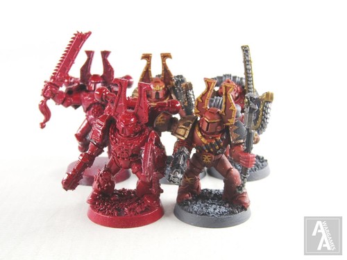 (6527) Khorne Berzerker Squad Khorne World Eaters Chaos Space Marines ...